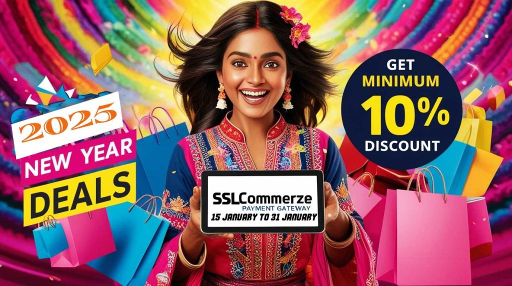 New Year New Deal 2025 on payment through SSLCommerz | Shopnobari.com